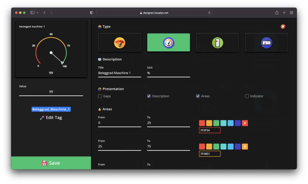 Visualization for Ewon - Dashboard4Ewon